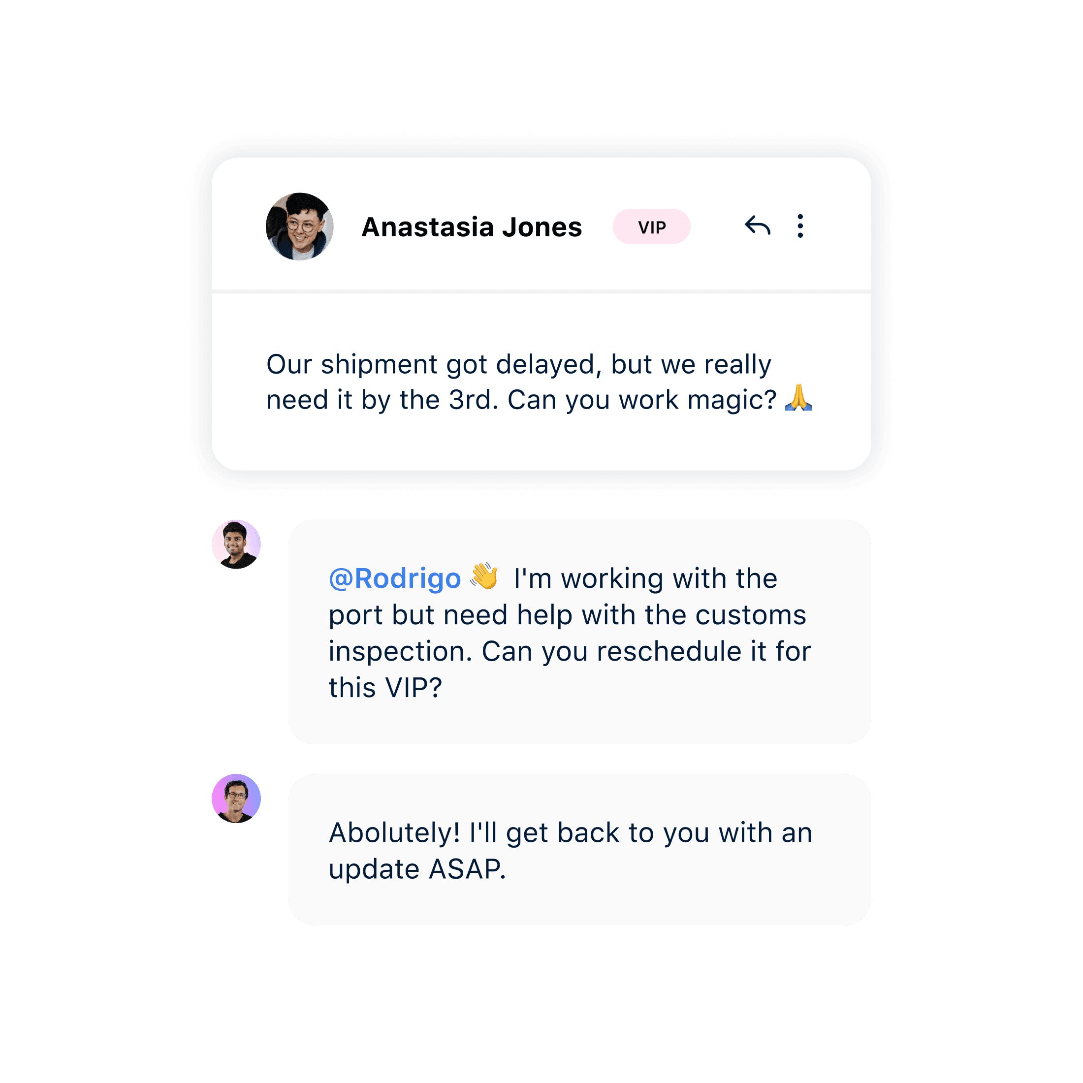 Front - Customer Operations Platform