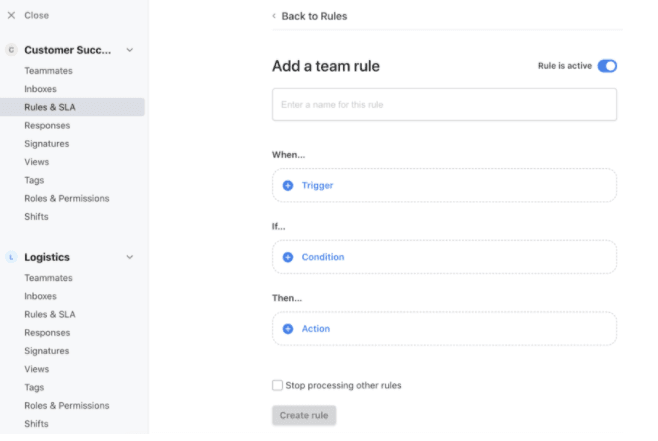 Shared Inbox Rules: How to Set Them Up Successfully