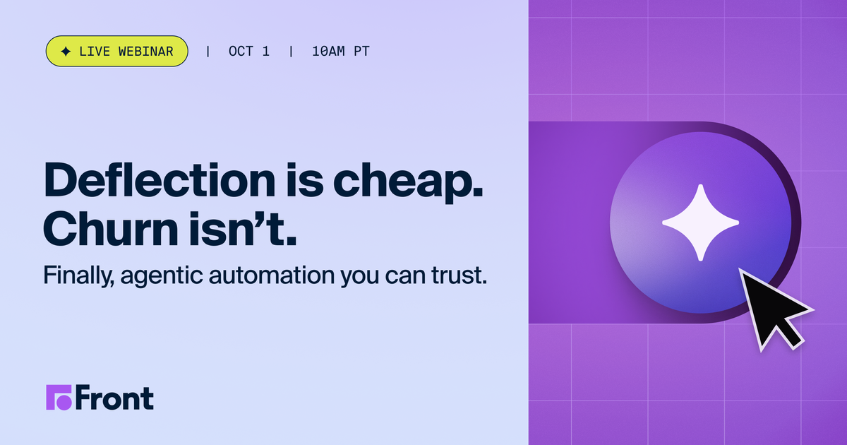 Meet Autopilot: The AI agent built for control, not chaos | Front