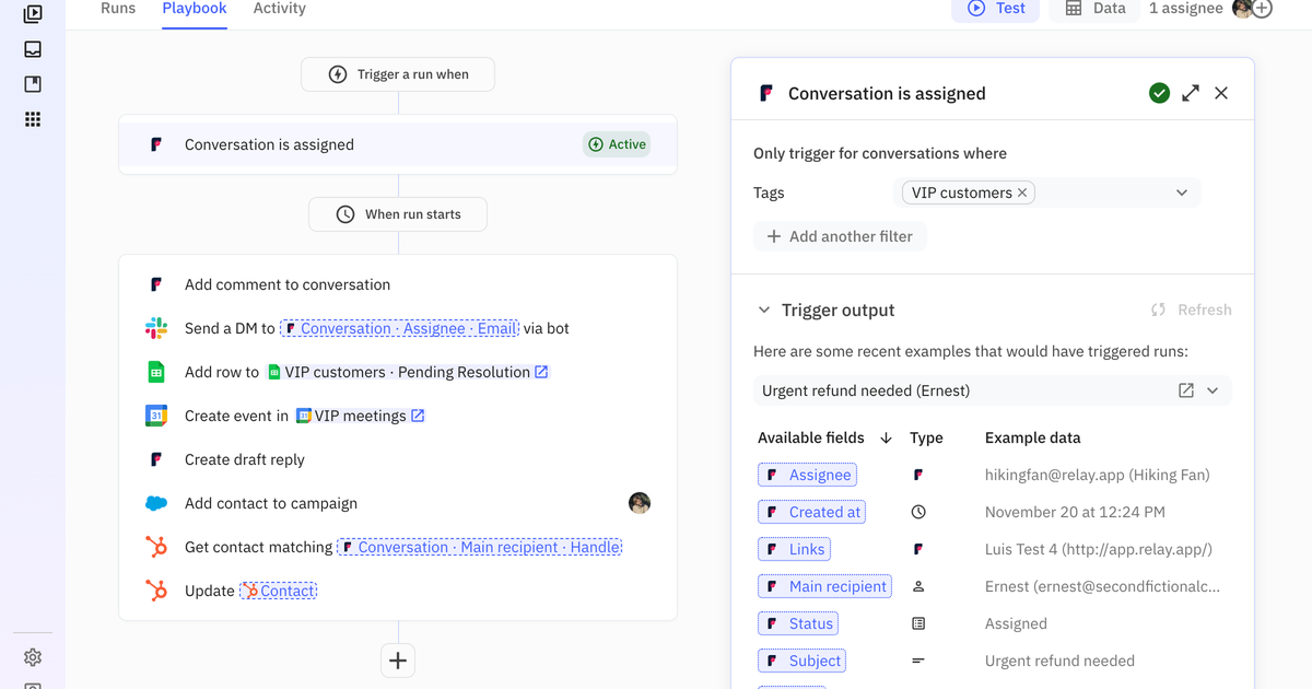 Relay.app Integration | Front