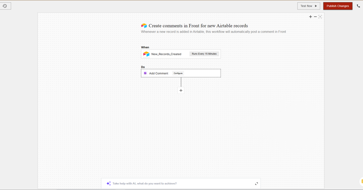 viaSocket Integration | Front