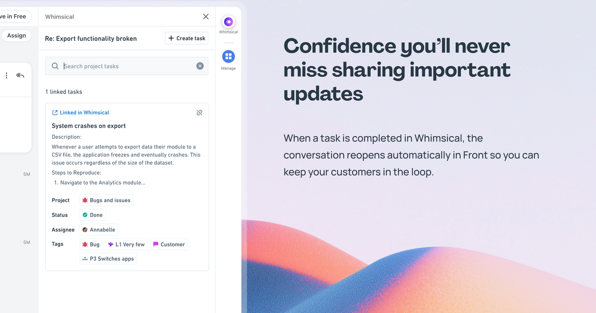Whimsical Integration | Front