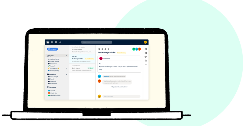 Customer Operations Platform for Manufacturing | Front