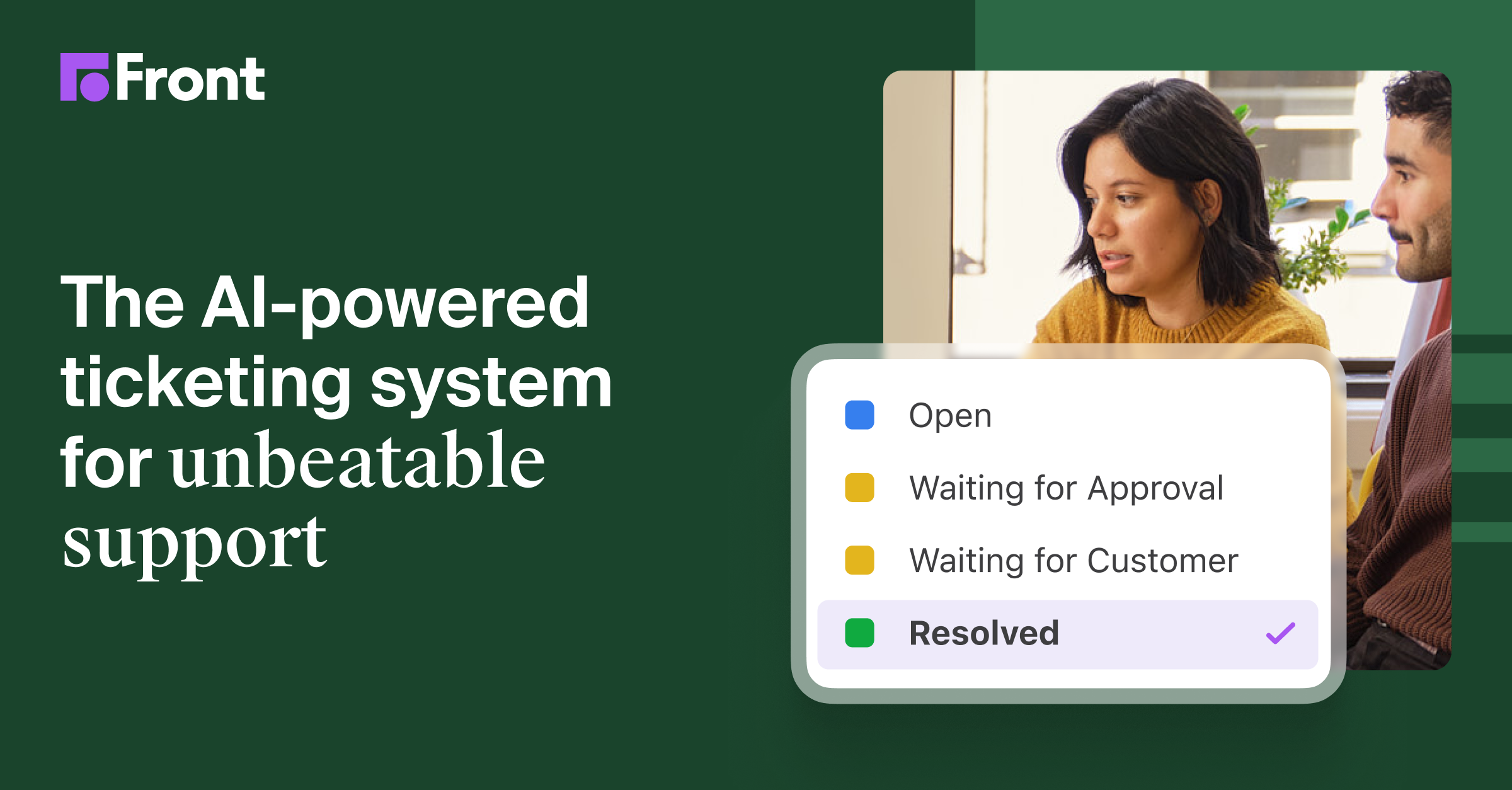 Front Ticketing System | Resolve Support Tickets Faster